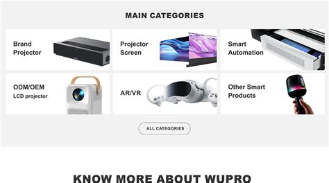 Wupro Import And Export Co Ltd Projection Screen Laser Projector