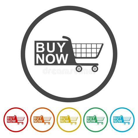 Web Elements For Ecommerce Shopping Cart Icon Stock Vector
