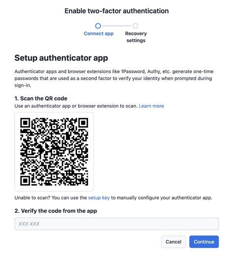 Two-factor authentication setup | Platform | Apify Documentation