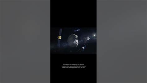 Dimorphos Nasa Flies Spacecraft Into Asteroid In Direct Hit