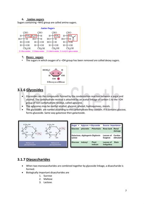 Lecture Notes On Chemistry Of Carbohydrates PDF Chemistry Science