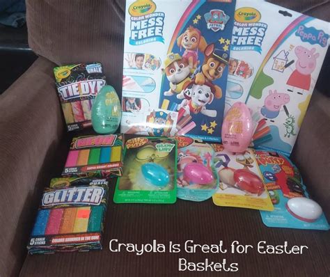 Crayola Is Great For Easter Baskets Chitchatmom