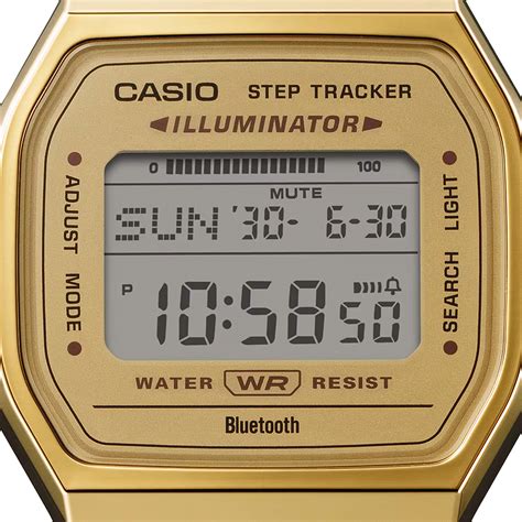Reloj Casio Abl 100weg 9a Resinacromado Juvenil Dorado Btime