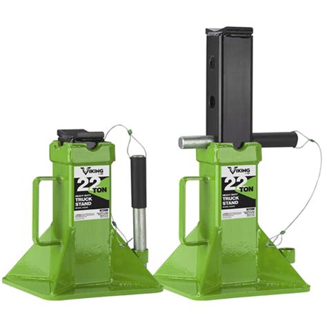 American Forge And Foundry 55220a 22 Ton Pin Style Jack Stand Set
