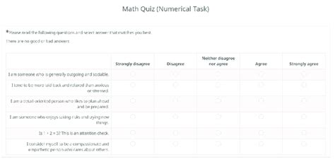 Math Quiz Numerical Task Download Scientific Diagram
