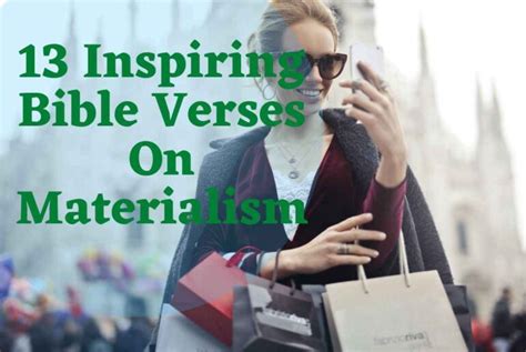 13 Inspiring Bible Verses On Materialism