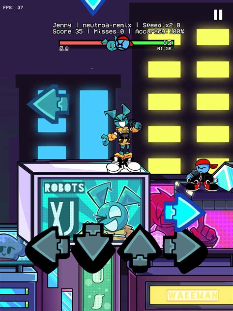 Android용 Fnf Jenny Robot Funkin Mod Apk 다운로드