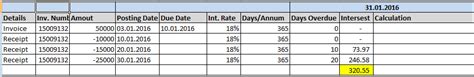 Solved Item Interest Calculation Fint Sap Community