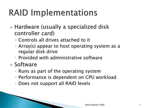PPT Data Protection RAID PowerPoint Presentation Free Download ID 5399607