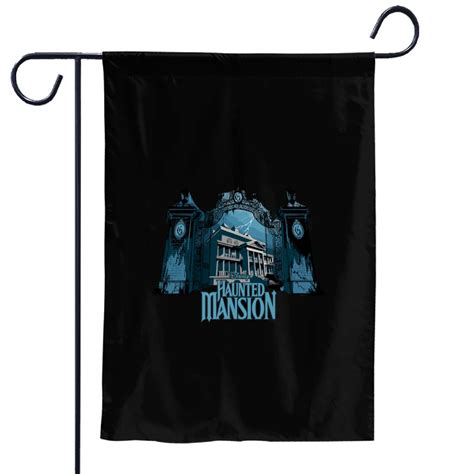 Disney Haunted Mansion Movie Gracey Manor Gates House Flags Id
