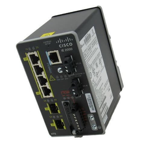 Cisco Ie 2000 4t B 6 Ports Ethernet Switch New