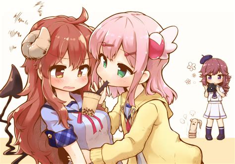 Yoshida Yuuko Chiyoda Momo Lilith And Yoshida Ryouko Machikado