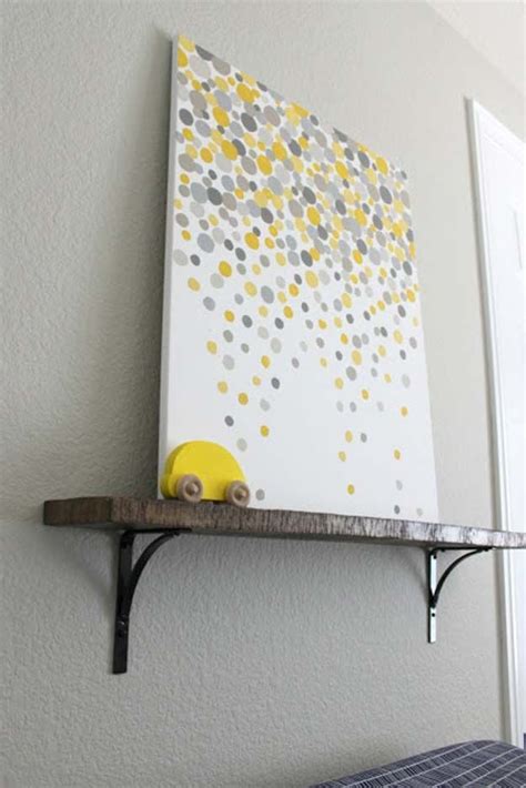 DIY Polka Dot Art Gallery Fun Craft Ideas For Teens And Adults