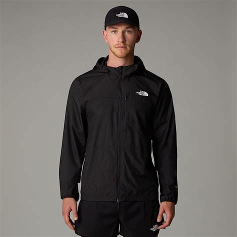 Mens Higher Run Wind Jacket The North Face Dk