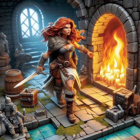Heroquest Barbarian Female By Realyarrick On Deviantart