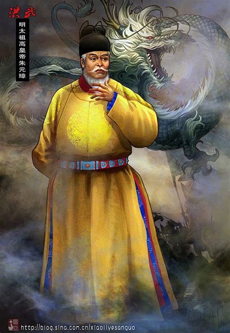 朙（太）祖，朱元璋（年號，洪武。）
