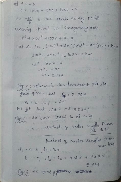 Solution Design Of Cascade Lag Compensator Studypool