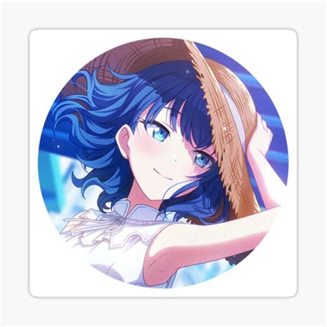 Cool Anime Girl Sticker For Sale By Mist Draws Redbubble