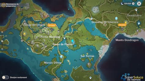 Emplacement Des Sanctuaires Soluce Genshin Impact SuperSoluce