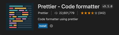 Vscodeのフォーマッター「prettier」を使おう