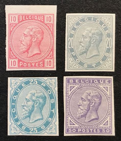 Belgium 1883 Leopold Ii Issue 1883 Complete Series Catawiki