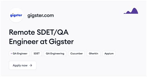 Gigster Hiring Sdetqa Engineer • Remote Work From Home Himalayas