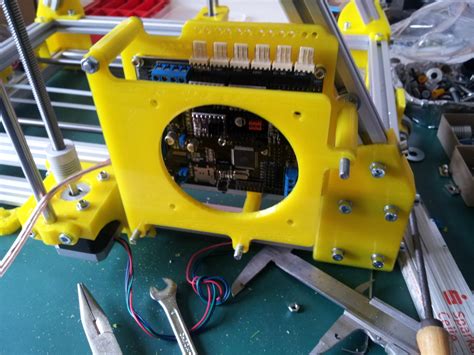 Megatronics 20 Mounting For Mendelmax By Db3jhf Download Free Stl Model