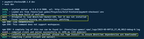Next Js Next Failed To Load SWC Binary Stack Overflow