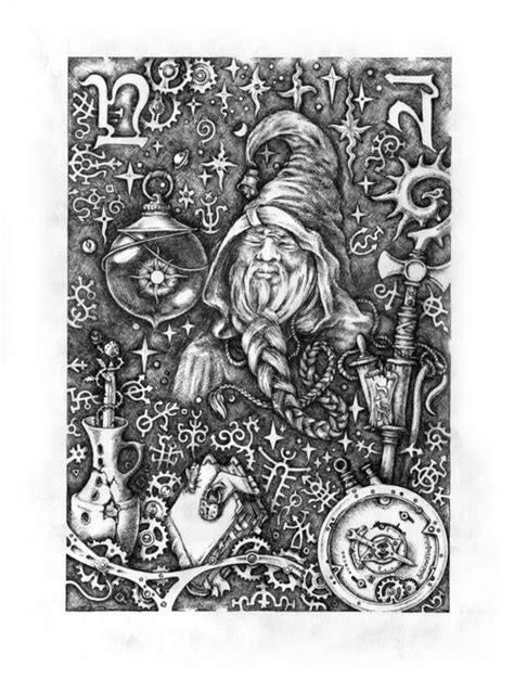 Drawing Of A Hermit