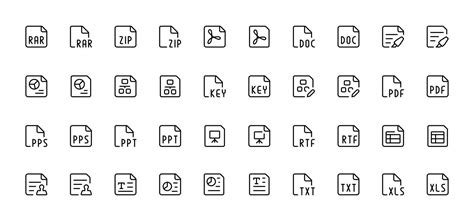 Archivo Formato Icono Documento Archivo Formato Carpeta Pdf Doc Xls