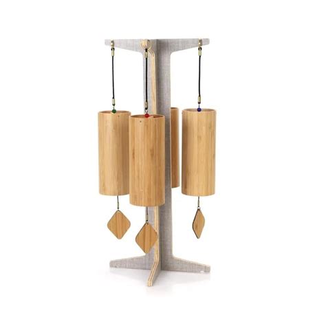 Sound Healing Bamboo Chord Wind Chimes Handbells For Meditation Yoga Or