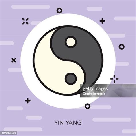 Yin Yang Text Symbol High Res Illustrations Getty Images