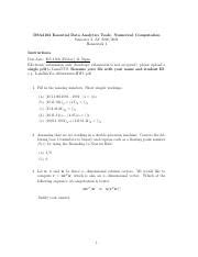 Homework1 Pdf DSA2102 Essential Data Analytics Tools Numerical