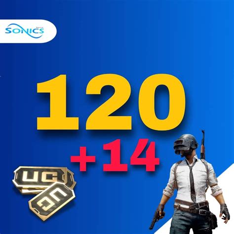 بسته 120 یوسی Sonics خرید یوسی پابجی موبایل ارزان ارسال در کمتر از 15