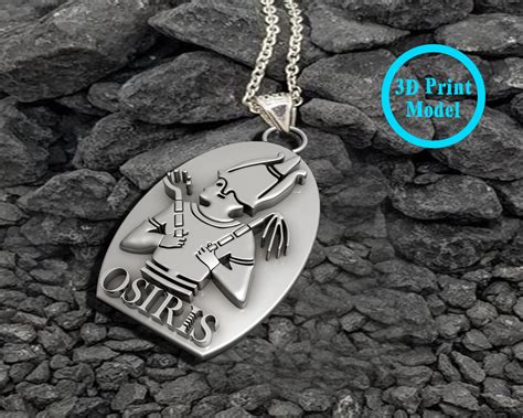 Archivo Stl Colgante Osiris Rey Egipcio・modelo Para Descargar Y Imprimir En 3d・cults