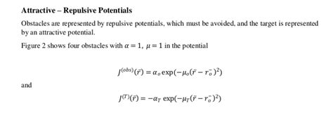 林树 artificial potential field matlab