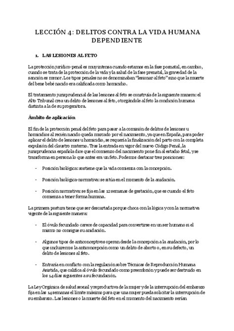 Leccion 4 Derecho Penal Parte Especial Ipdf