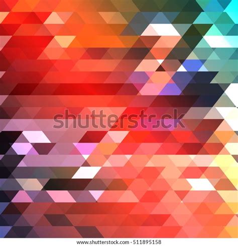 Abstract Mosaic Vector Pattern Stock Vector Royalty Free 511895158