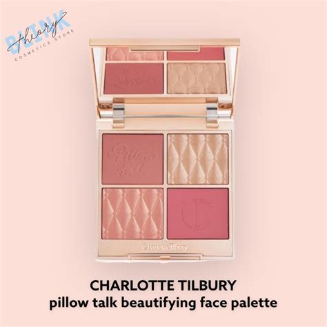 Jual Charlotte Tilbury Pillow Talk Beautifying Face Palette Shopee