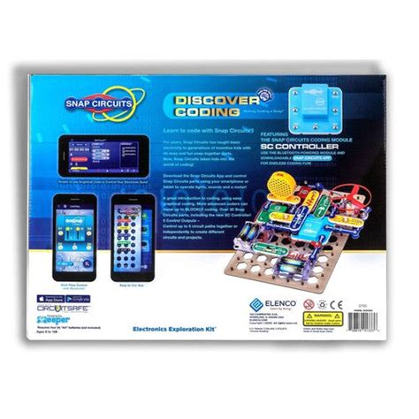 Elenco Snap Circuits® Discover Coding Graphicalblockly Coding Over