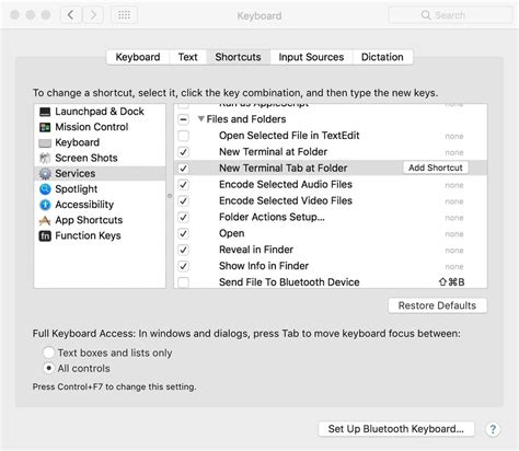 How To Open A New Terminal Window From Any Folder Shortcut