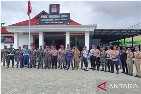 TNI Polri Dan Satpol PP Memperketat Pengamanan Menjelang Pemilu 2024