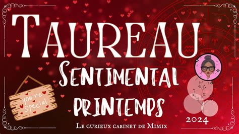 ♉taureau🌈🎴💜sentimental Printemps 2024💜 Youtube