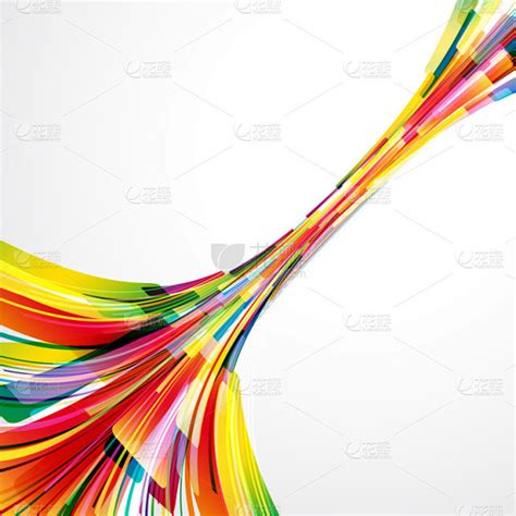 抽象明亮的背景。矢量