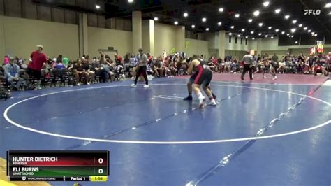 175 Lbs Champ Round 1 Hunter Dietrich Minerva Vs Eli Burns Unattached