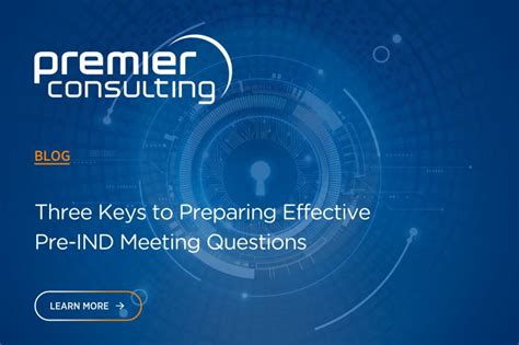 Premier Consulting On Linkedin Three Keys To Preparing Effective Pre