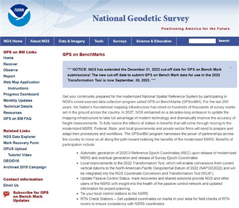 Updates On Ngss Published Heights In Southeast Texas And Ngs Gps On