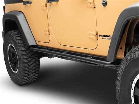 Jeep Licensed By Redrock Enhanced Rubi Rails With Jeep Logo Textured