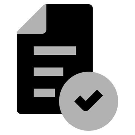 Approval Generic Color Fill Icon