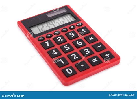 Calculadora Foto De Archivo Imagen De Plata Oficina